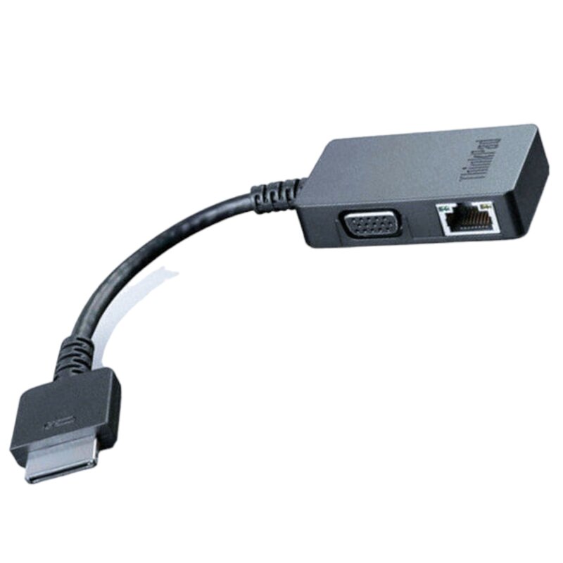 Lenovo OneLink+ zu VGA/RJ45 Adapter 4X90J31060 – Original Zubehör für